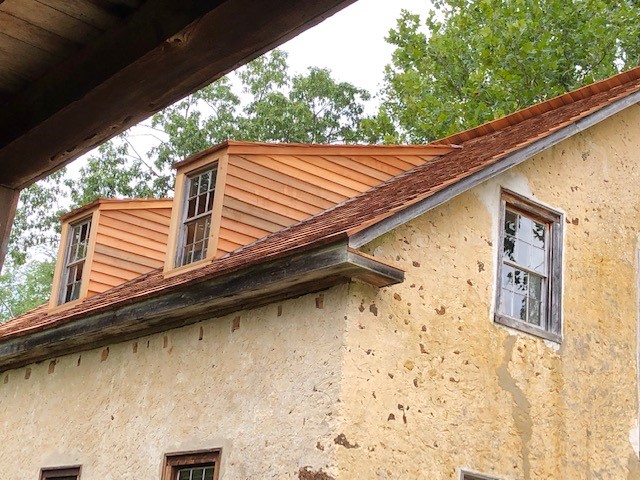 New Roof For Grist Mill - Batsto Village