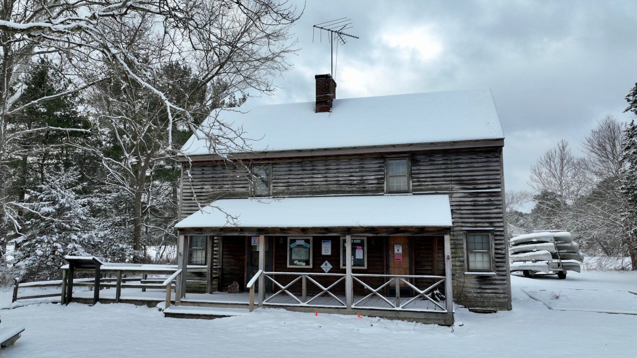 The Beauty of Batsto In Winter January 7 2022 - Batsto Village